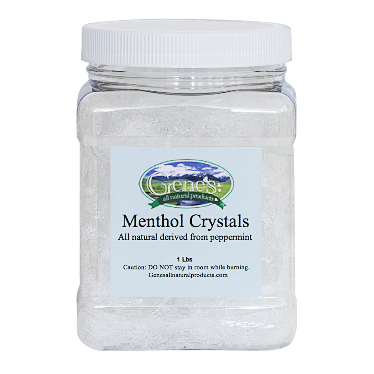 Menthol Crystals 1lb – Gene's All Natural Products